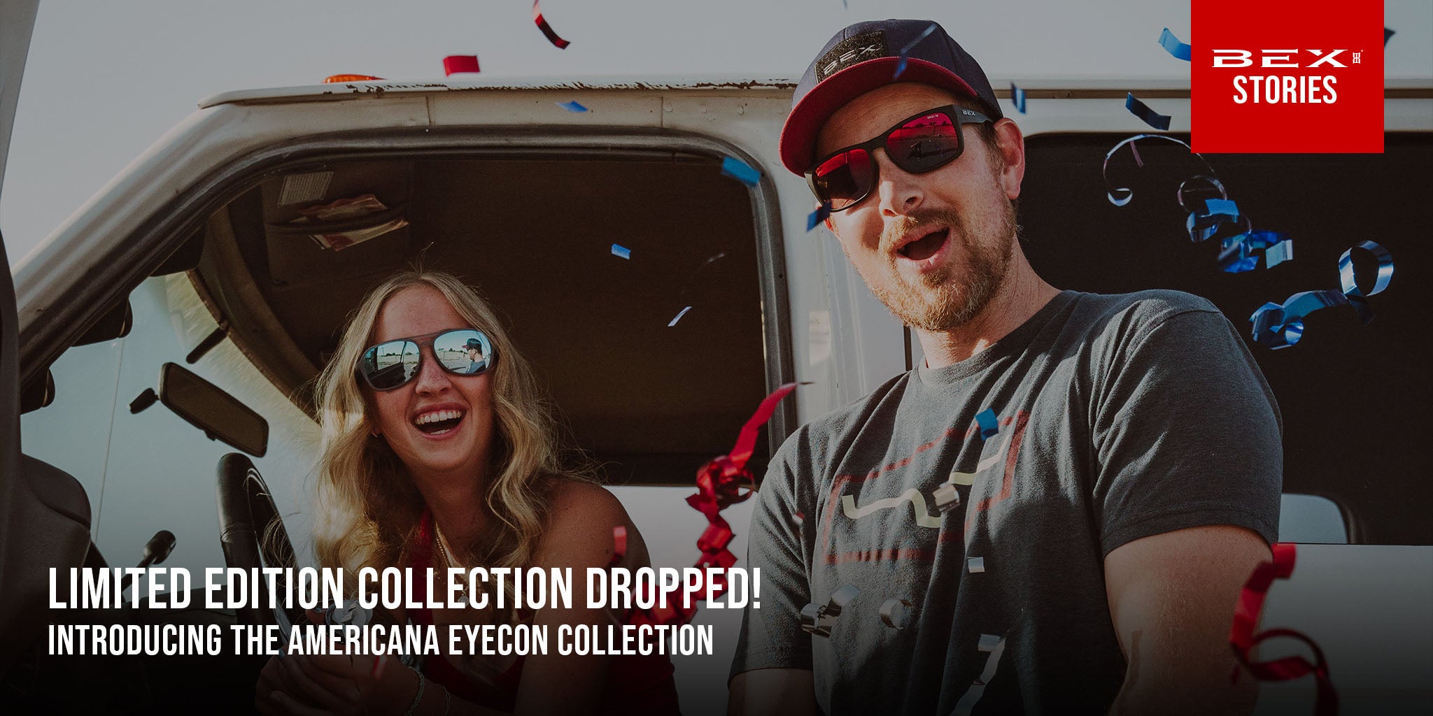 Limited Edition Collection Dropped: Americana Eyecon – BEX® Sunglasses