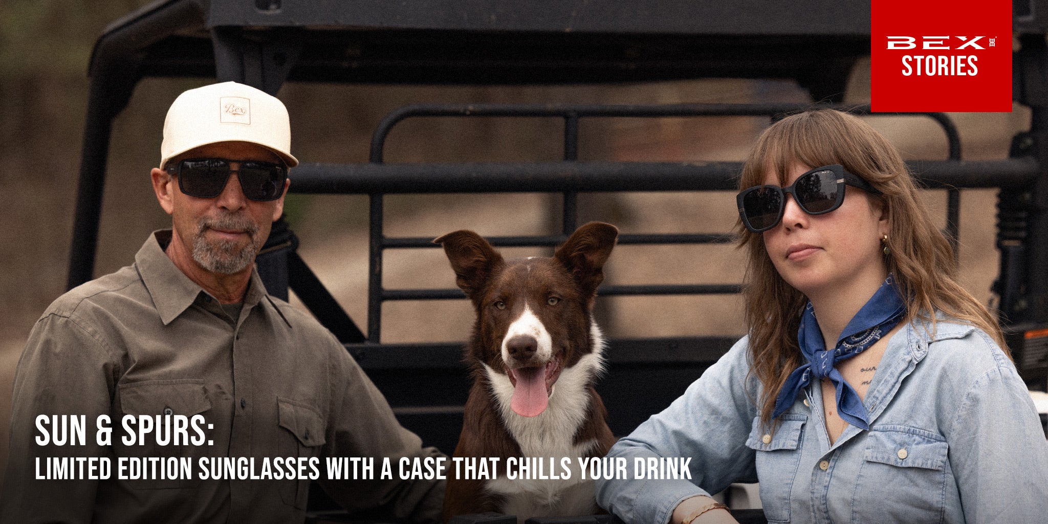Sun & Spurs: Limited Edition Sunglasses with a Case That Chills Your D – BEX® Sunglasses